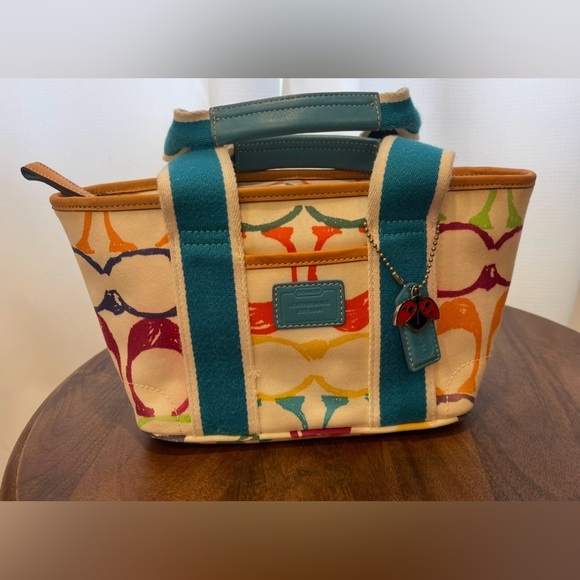 Coach | Bags | Coach Multicolor Tote | Poshmark